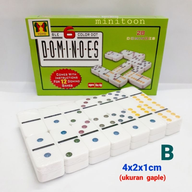Jual DOMINO BATU Mainan Tradisional Board Games | Shopee Indonesia