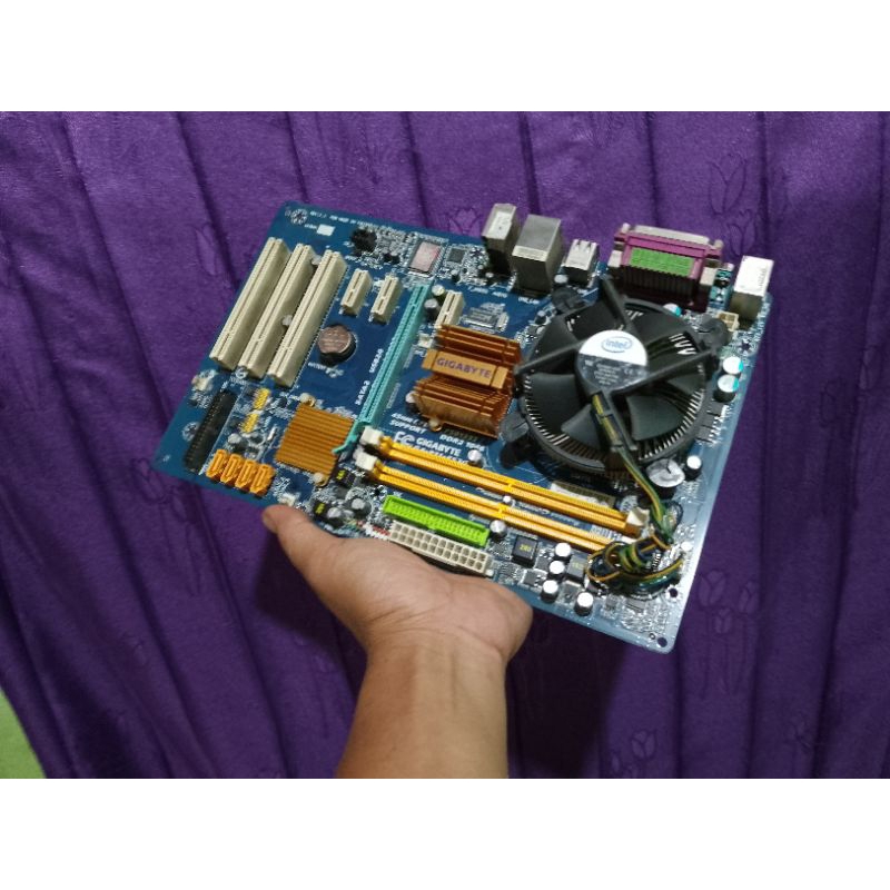 Jual Paket Mobo Motherboard Gygabyte G41 DDR3 LGA 775 PROSESOR DUAL ...