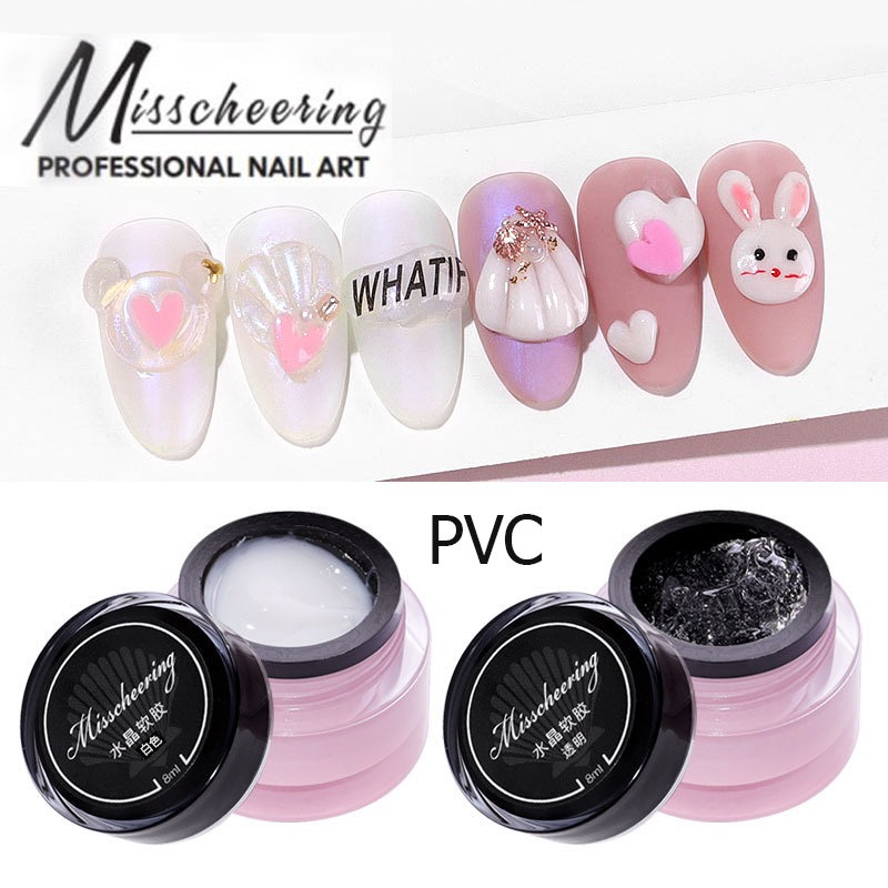 Jual Mischeering Clear White PVC Carving Gel / Non Stick Multifunction ...