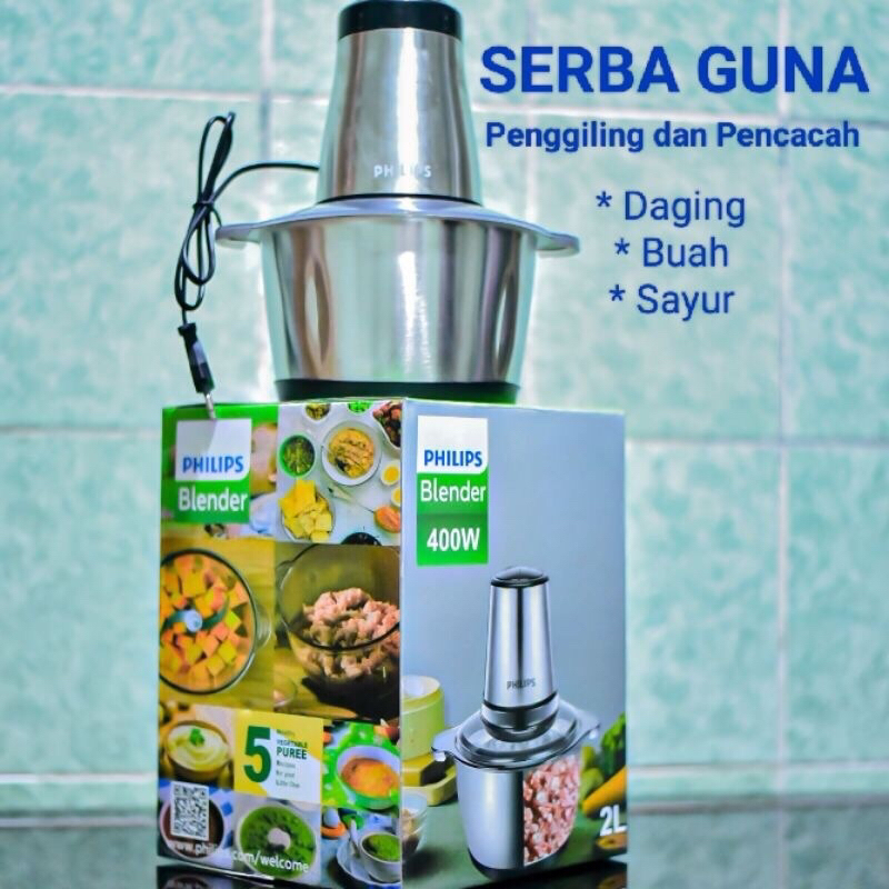 Jual Termurah Philips Penggiling Blender Chopper Penggiling Daging ...