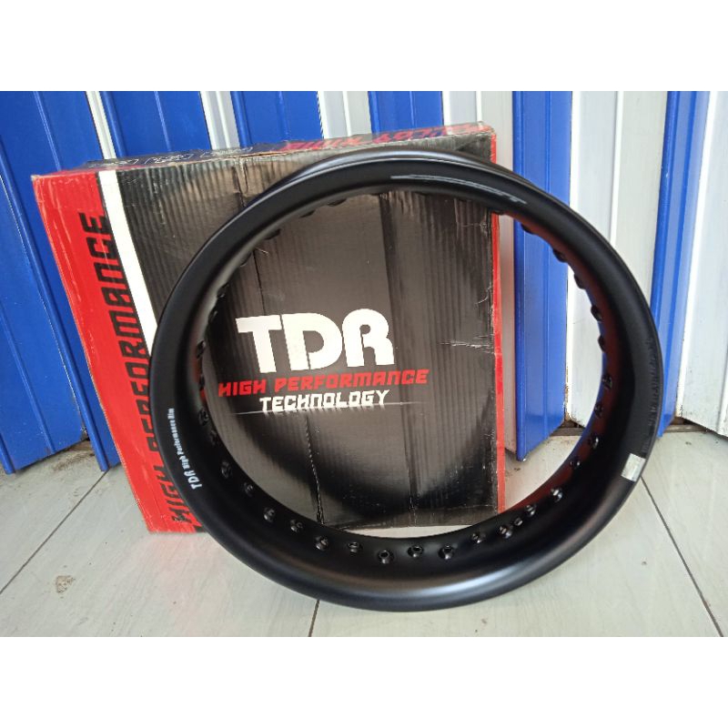 Jual velg almini TDR U shape ukuran 350 17 hitam | Shopee Indonesia