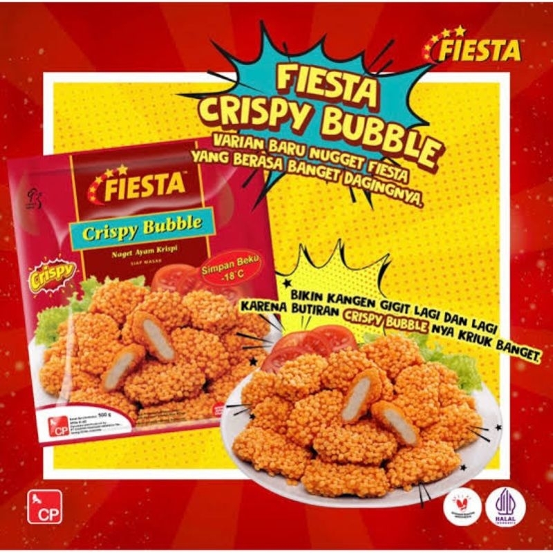 Jual Fiesta Crispy Bubble 500gr | Shopee Indonesia
