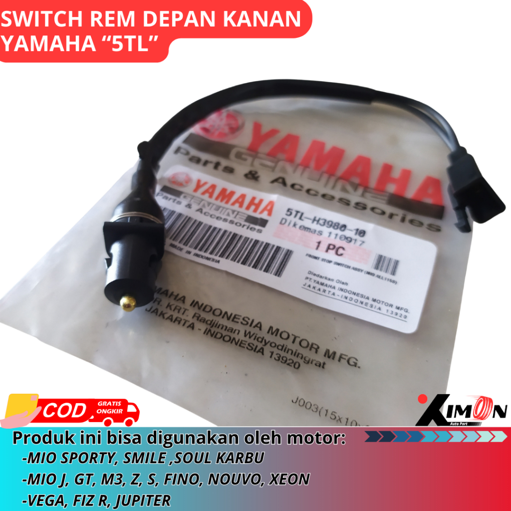 Jual SWITCH SWIT REM KANAN MIO MIO SOUL FINO FIZR VEGA JUPITER / Switch ...