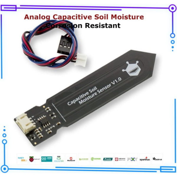 Jual DFRobot - Analog Capacitive Soil Moisture Sensor- Corrosion ...