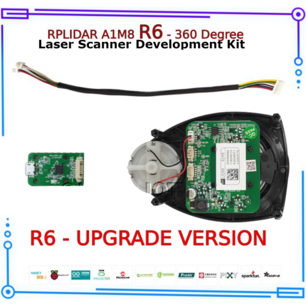 Jual RPLIDAR A1M8 - 360 Degree LIDAR Laser Scanner Development Kit ...