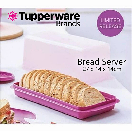 Jual TUPPERWARE BREAD SERVER Tempat Roti Kue | Shopee Indonesia