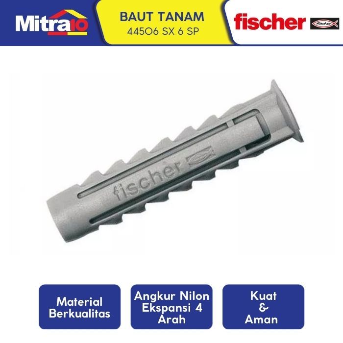 Jual Fischer Baut Tanam 44506 SX 6 SP | Shopee Indonesia