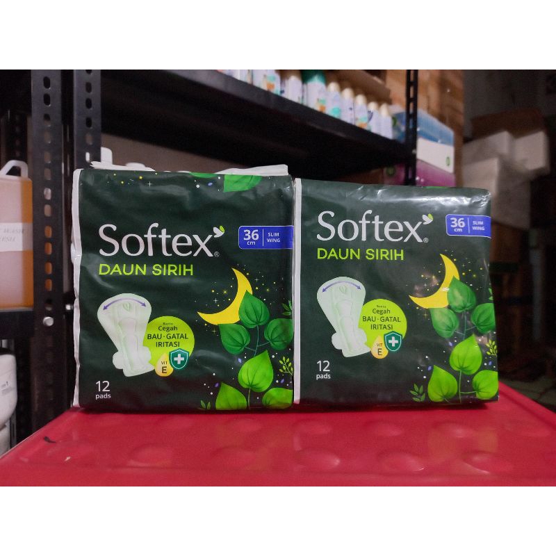 Jual Softex Daun Sirih Slim Wing 36 cm 12 pcs. | Shopee Indonesia