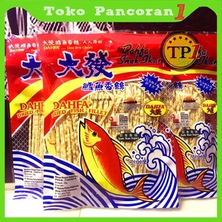 Jual Dahfa snack dried fish fillet wanfa snek ikan / SNACK JUHI IKAN ...