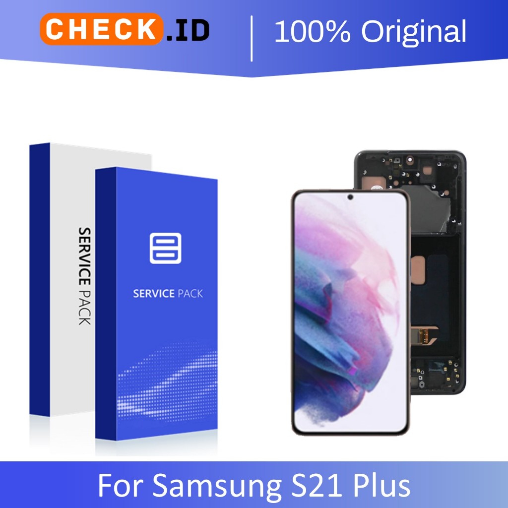 Jual [ CHECK.ID ] AMOLED LCD + FRAME SAMSUNG S21 PLUS S21+ SM-G996B ...
