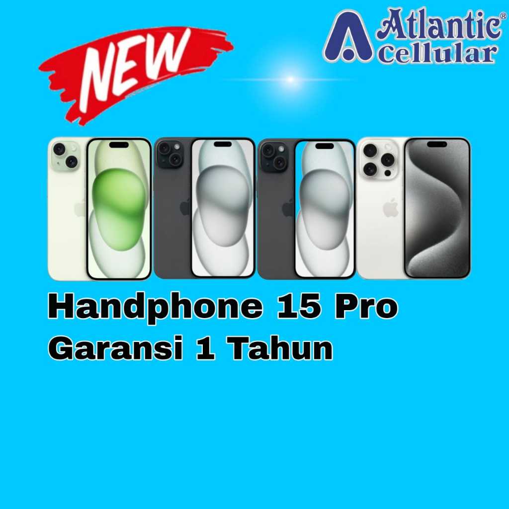Jual Apple Iphone 15 Pro 128GB 256GB 512GB 1TB Garansi Resmi | Shopee ...