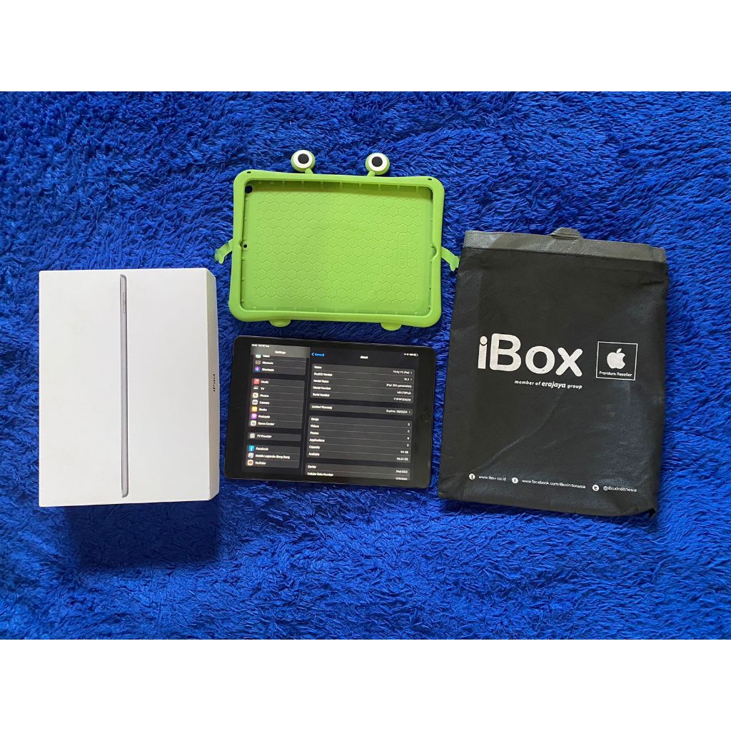Jual iPad gen 9 64 GB wifi + cellular / cell garansi iBox (not pro air) | Shopee Indonesia
