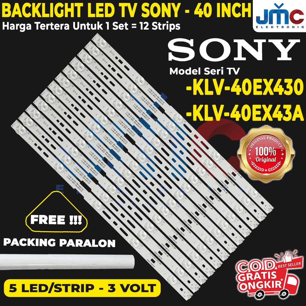 Jual Backlight TV SONY 40 Inch KLV-40EX430 KLV-40EX43A | Shopee Indonesia