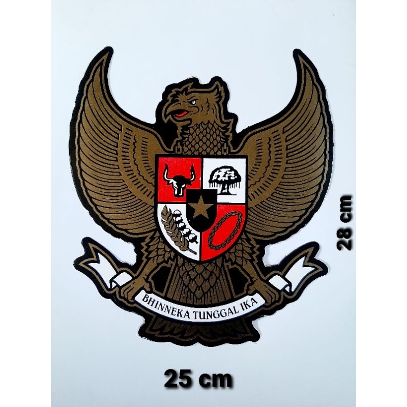 Jual STIKER LAMBANG GARUDA INDONESIA ukuran besar | Shopee Indonesia