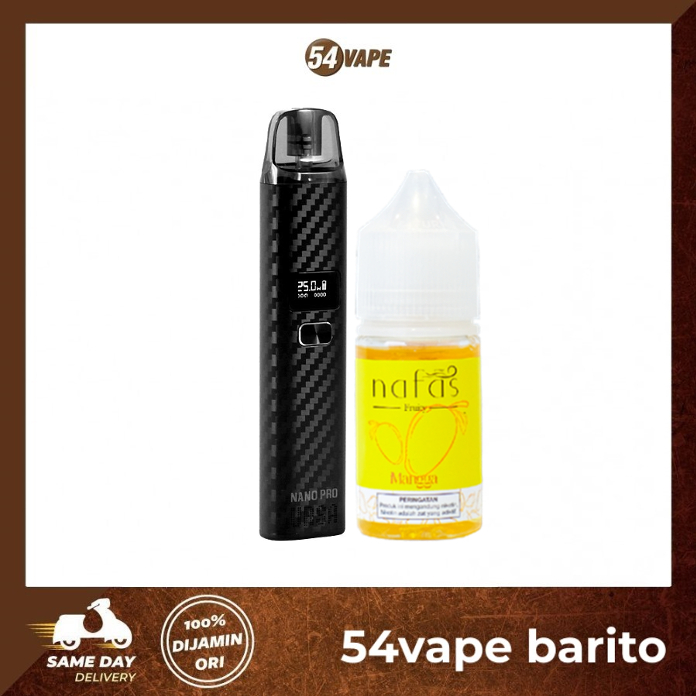 Jual Lost Vape Ursa Nano Pro Pod 25w 900mAH 2ml + Liquid Nafas Pods ...