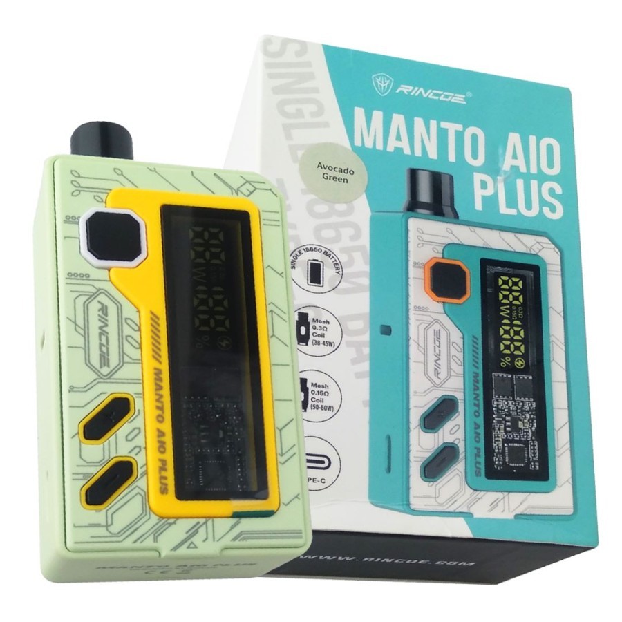 Jual Authentic Manto Aio Plus Kit by Rincoe | Shopee Indonesia