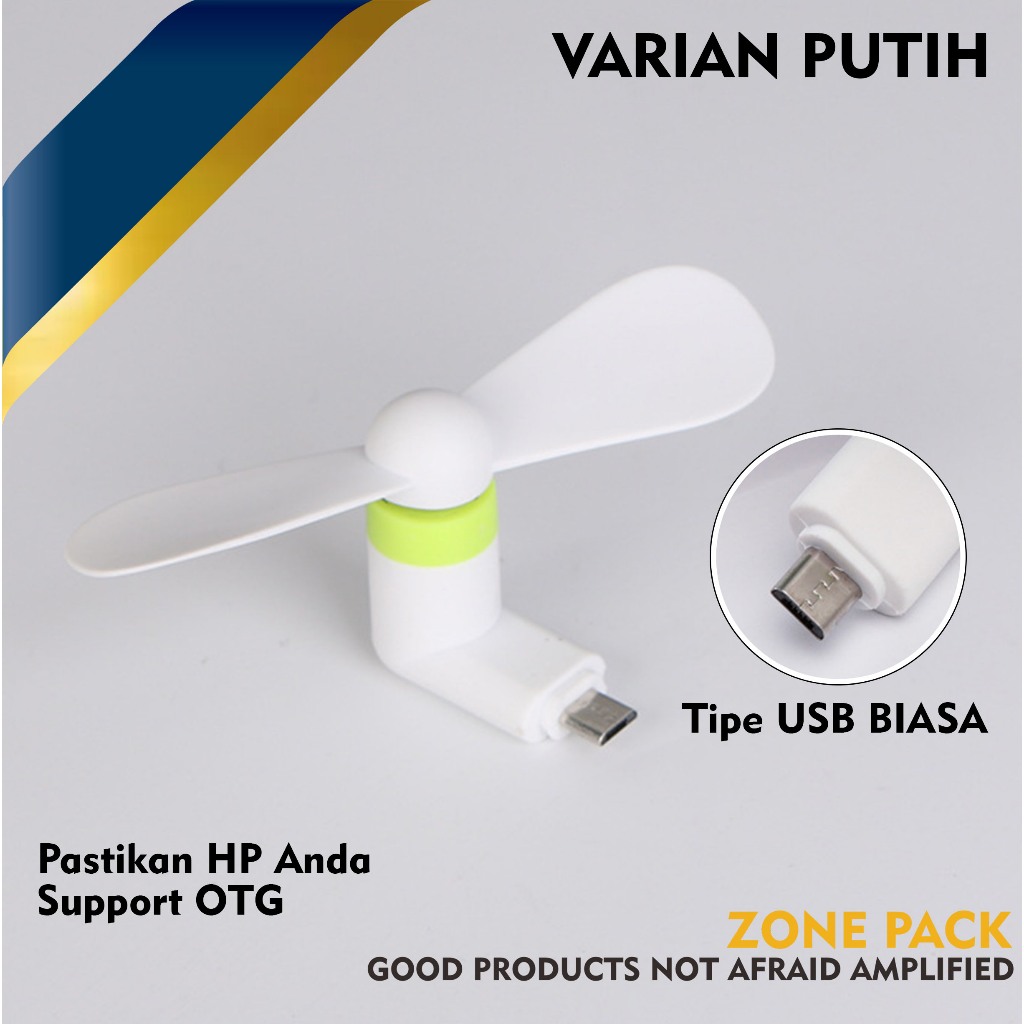 Jual Mini Kipas HP | Kipas Angin Portable | Type C | Iphone | USB Biasa ...