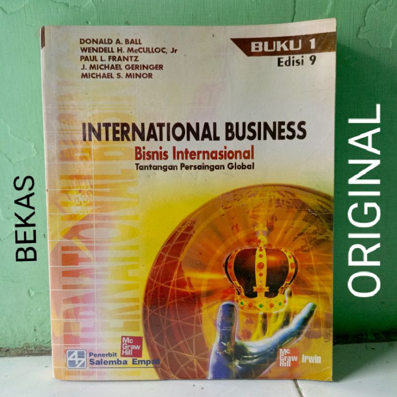 Jual Buku International Business Bisnis Internasional Tantangan ...
