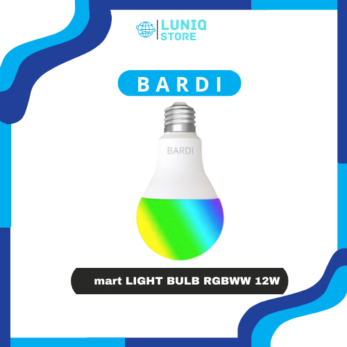 Jual BARDI Smart LIGHT BULB RGBWW 12W Wifi Wireless IoT - Home ...