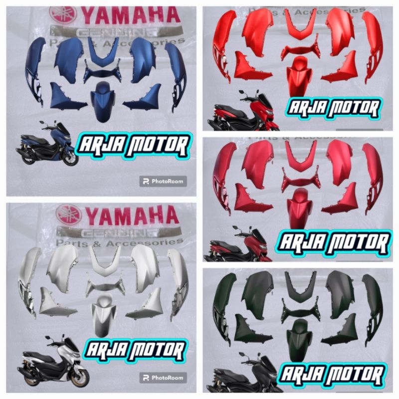 Jual PAKET COVER BODY HALUS SET NEW NMAX 2020 2023 ORIGINAL YAMAHA ...
