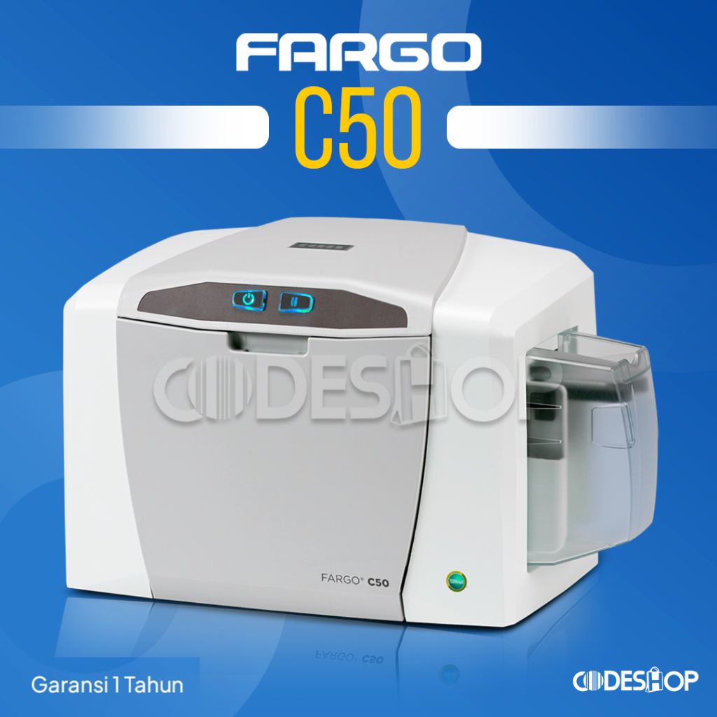 Jual Printer ID Card Fargo C50 Single Side / Fargo C50 / Fargo ...