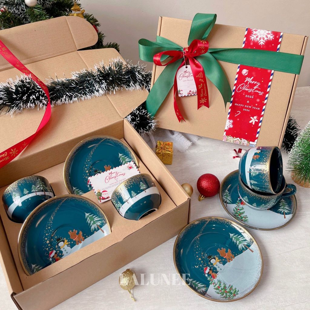 Jual Christmas Hampers Tea Set - Hampers Cangkir Set Natal - Parsel ...