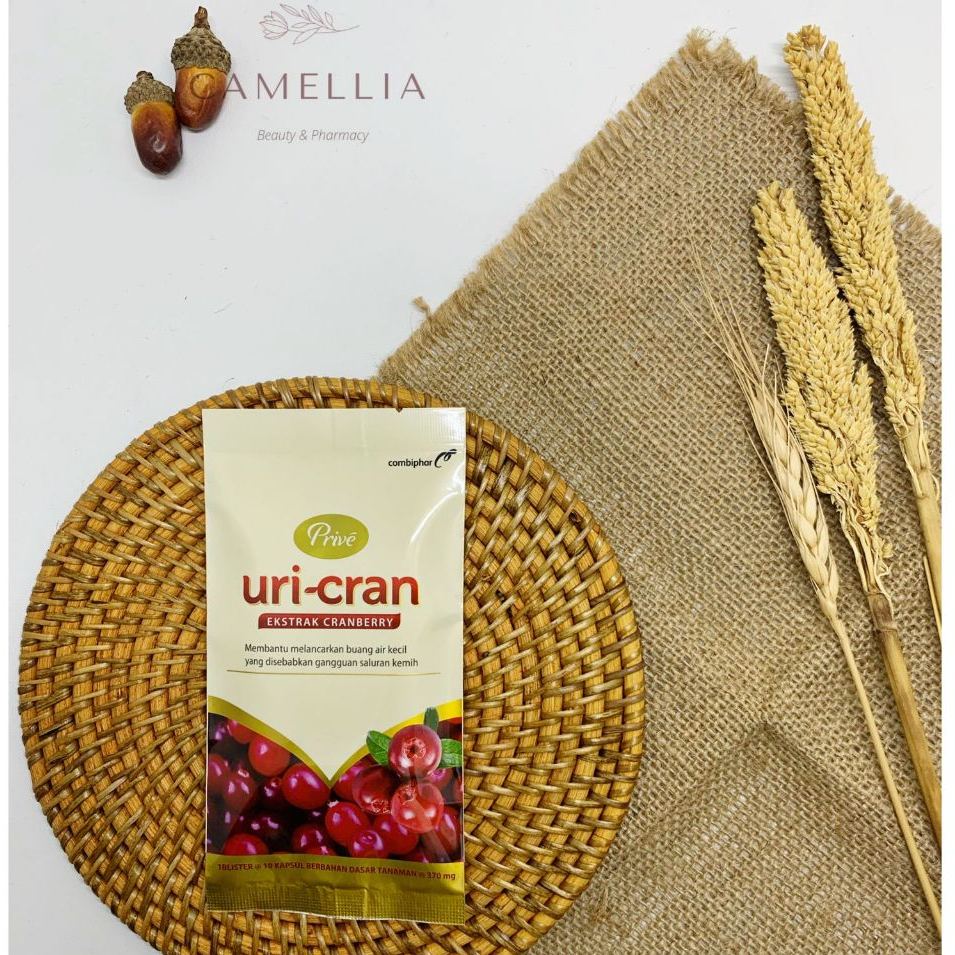 Jual Prive URI-Cran untuk Memelihara Kesehatan Saluran Kemih (10 Kapsul ...