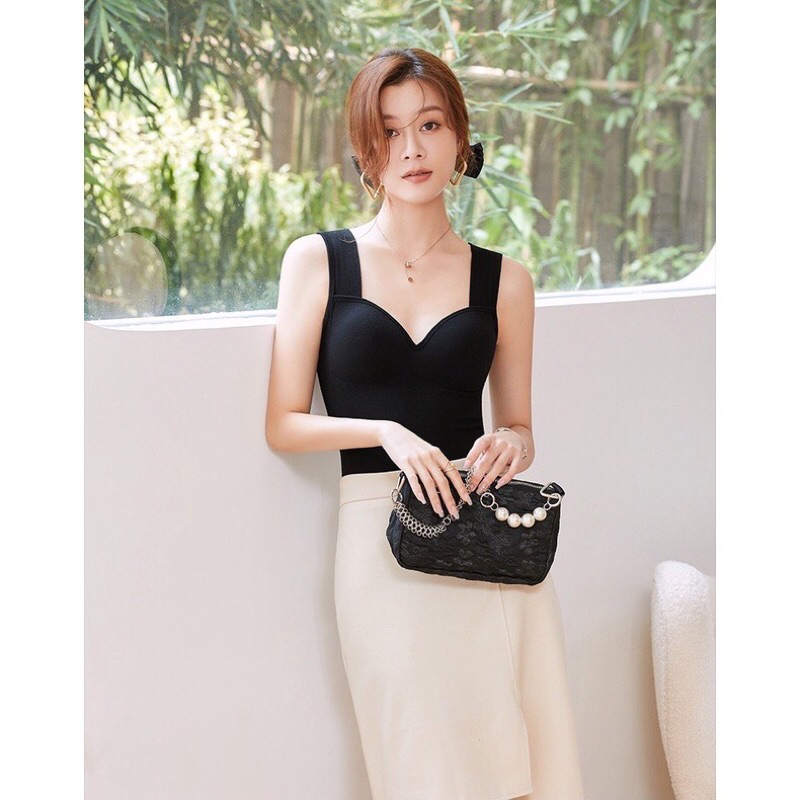 Jual basic tank top, bahan stretch | Shopee Indonesia