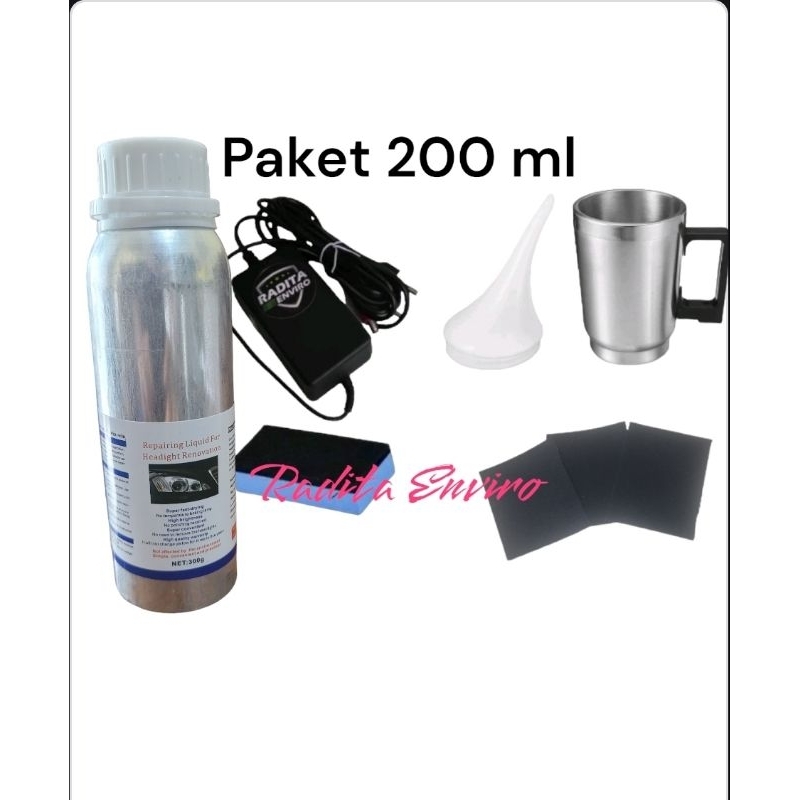 Jual paket nano burn coating headlamp mika lampu set lengkap | Shopee ...