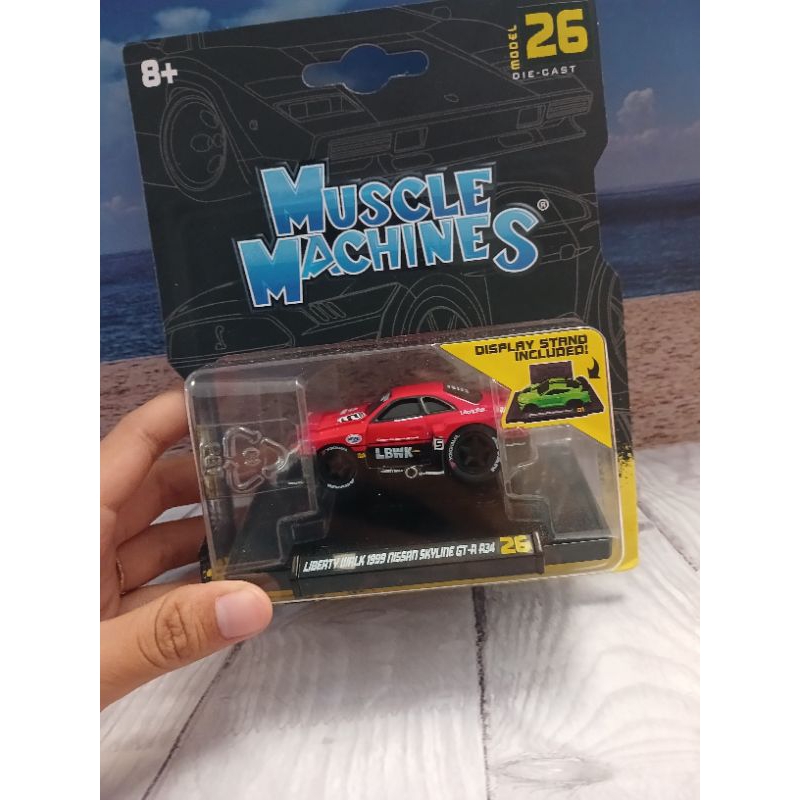 Jual Muscle Machines Nissan Skyline GT-R R34 | Shopee Indonesia