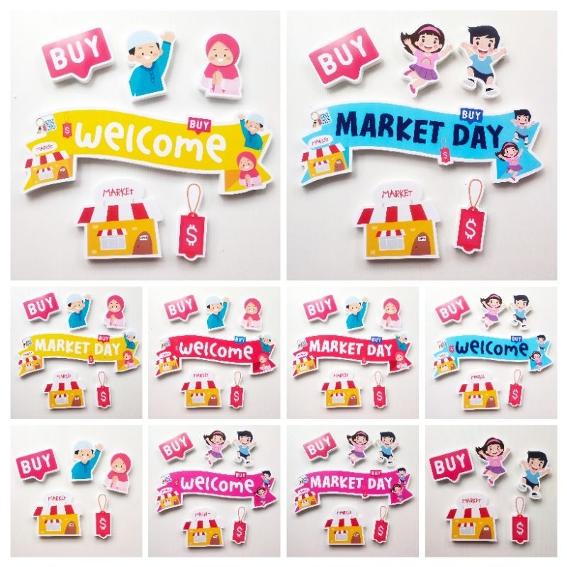 Jual DEKORASI HIASAN MARKET DAY STEROFOAM READY STOCK ONLY | Shopee ...