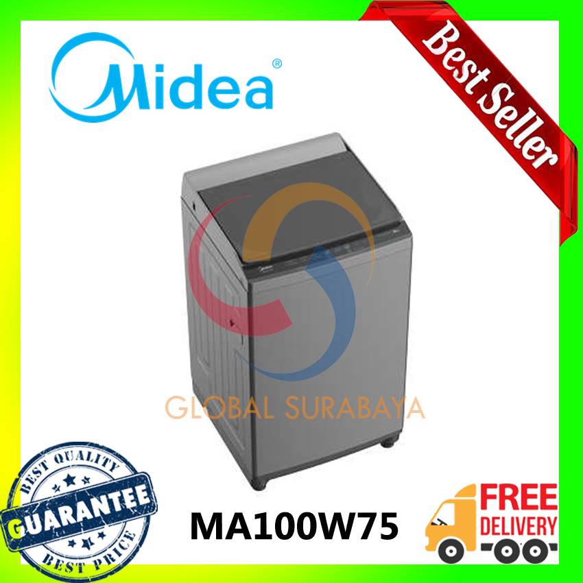 Jual MIDEA 7.5kg Top Load Fully Auto Washing Machine - MA100W75 ...