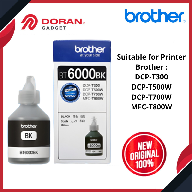 Jual Tinta Brother BT6000bk Tinta Printer - Ink Cartridge Black BT-6000BK - Tinta Brother BT6000 ...