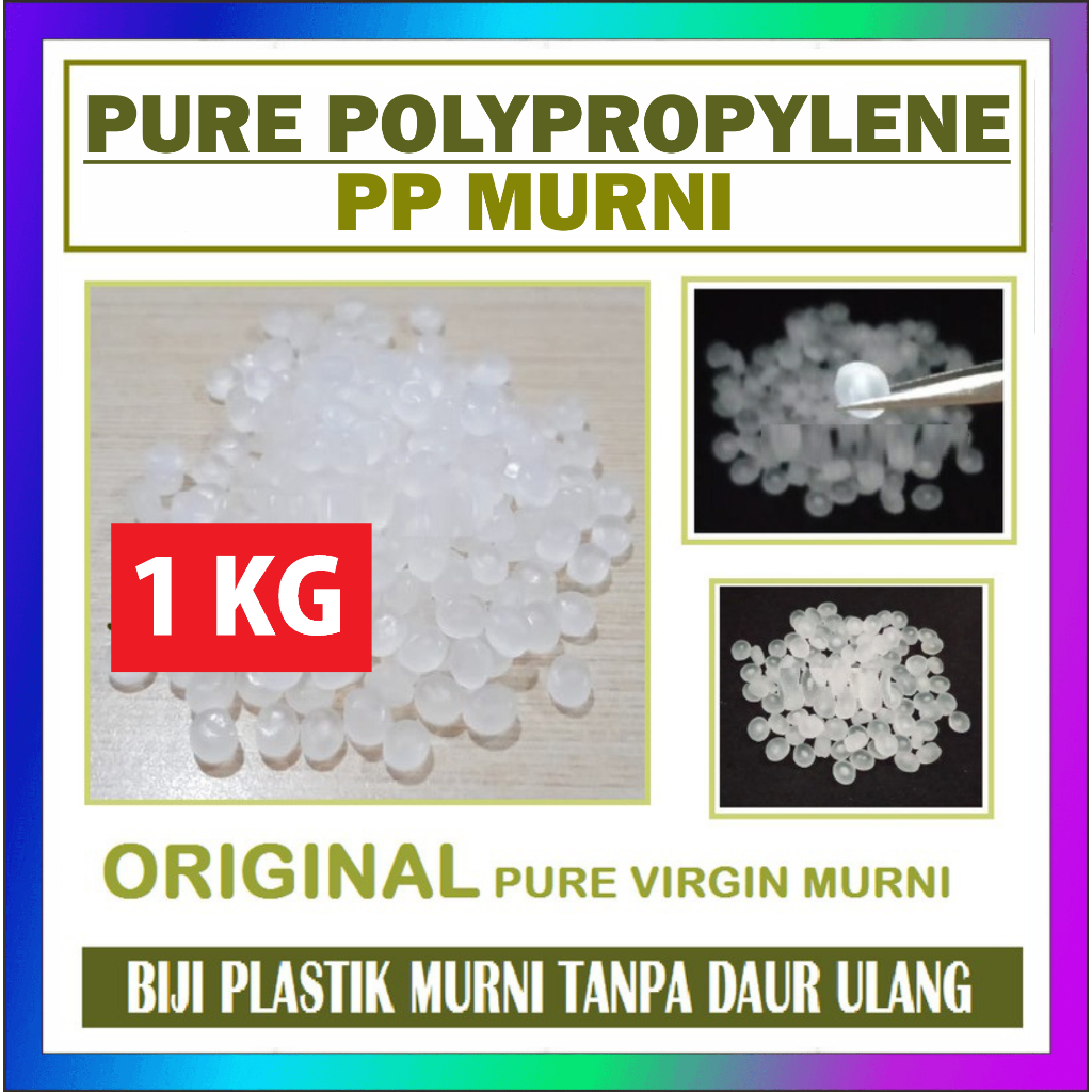 Jual 1 KG BIJI PLASTIK ABS HIPS NYLON NILON PP HDPE INJECTION EXTRUDER ...