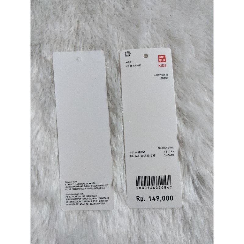 Jual HANGTAG UNIQLO KIDS | Shopee Indonesia