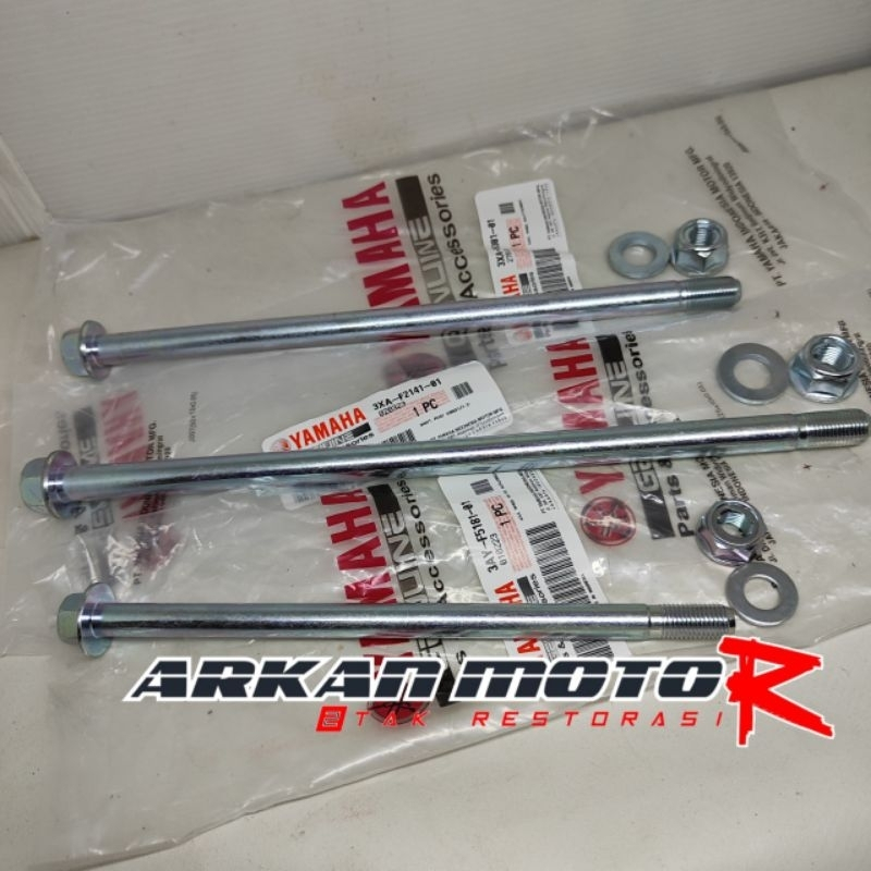 Jual 1 SET AS RODA PLUS MUR DEPAN BELAKANG SWING ARM FIZR F1ZR FIZ R ...