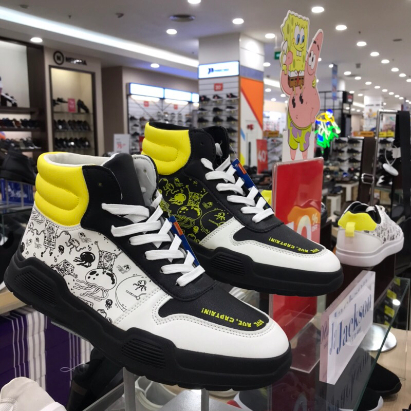 Jual Sepatu Pria Jackson | Sneakers Jackson x spongebob | Sepatu Casual ...