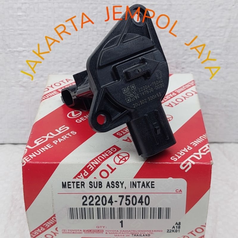 Jual SENSOR AIR FLOW INNOVA REBORN FORTUNER HILUX REVO BENSIN ORIGINAL ...