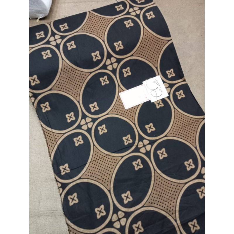 Jual bahan batik katun batu raden exclusive original // bahan batik katun meteran batik batu ...