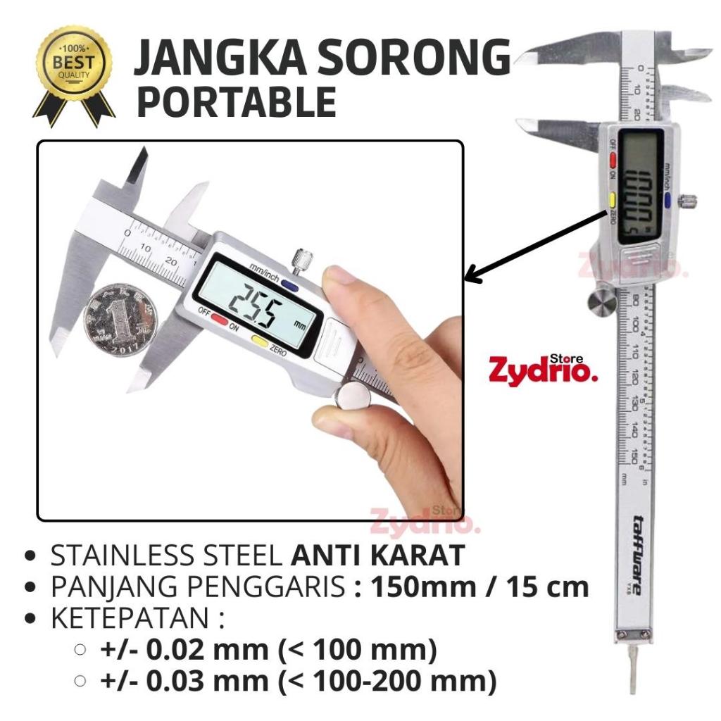 Jual Jangka Sorong Digital Stainless Steel Alat Ukur Diameter Dalam Lubang | Shopee Indonesia