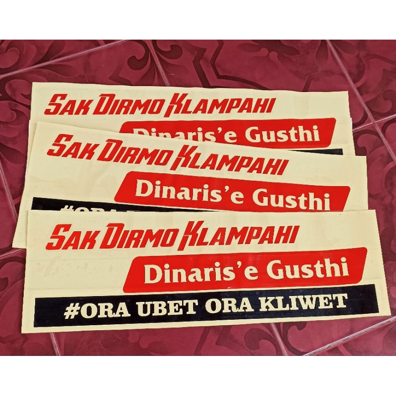 Jual sticker cutting / sticker hologram / sticker reflektif | Shopee ...