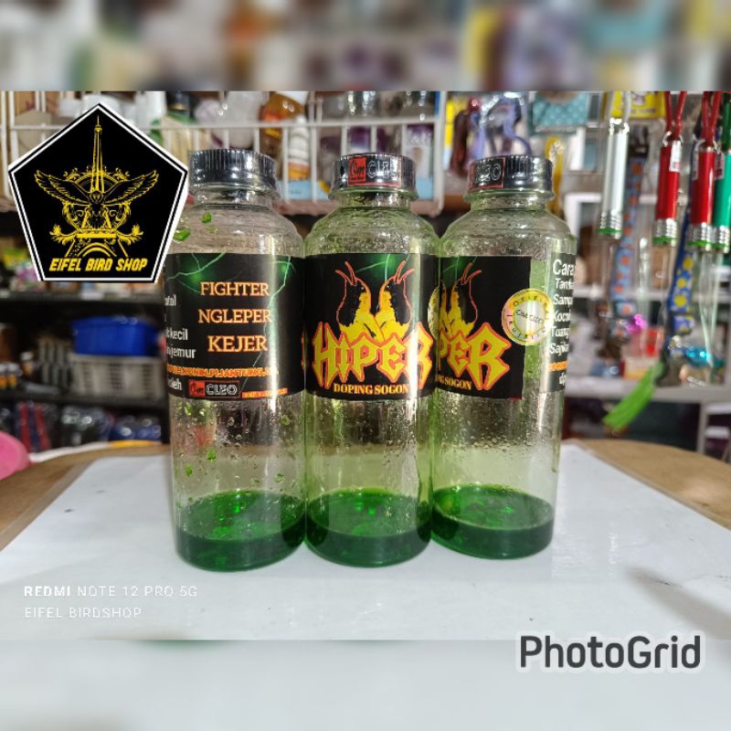 Jual HIPER DOPING SOGON multivitamin penggacor sogon kolibri pleci dan ...