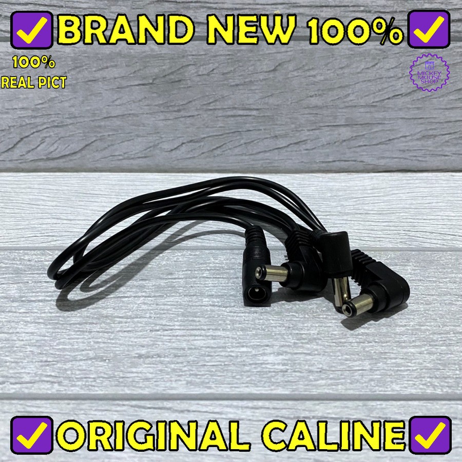 Jual Kabel Cabang Adaptor Efek Gitar Daisy Chain 3 Way Caline P3 L Plug ...