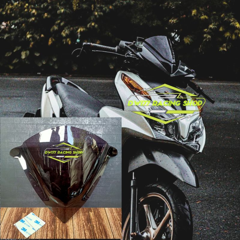 Jual Visor Variasi Batok Kepala Depan Honda Vario 110 Techno Vario 125 ...