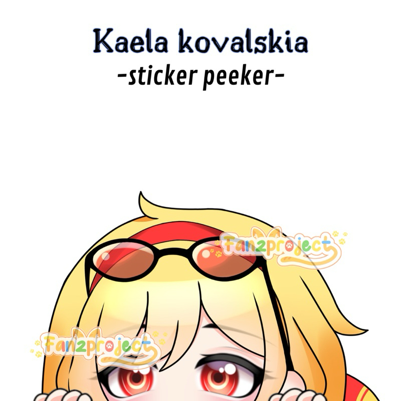 Jual STICKER INTIP ANIME KAELA KOVALSKIA HOLOLIVE ID | Shopee Indonesia