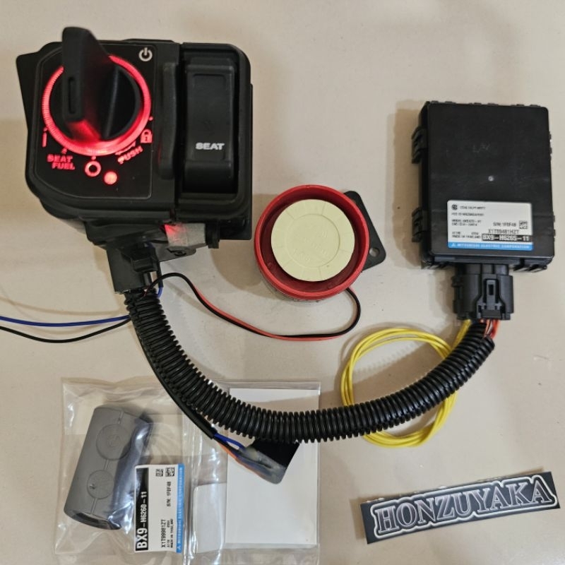 Jual kunci keyless original honda untuk motor new beat vario scoopy ...