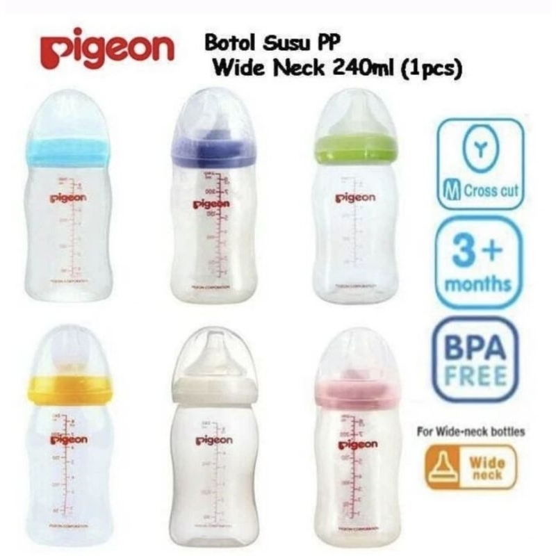 Jual pigeon botol dot wide neck 160ml | Shopee Indonesia