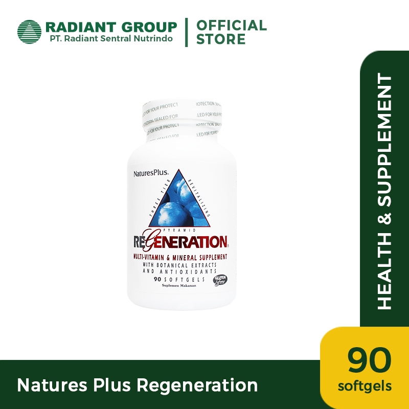 Jual Natures Plus Regeneration - 90 Softgels | Shopee Indonesia