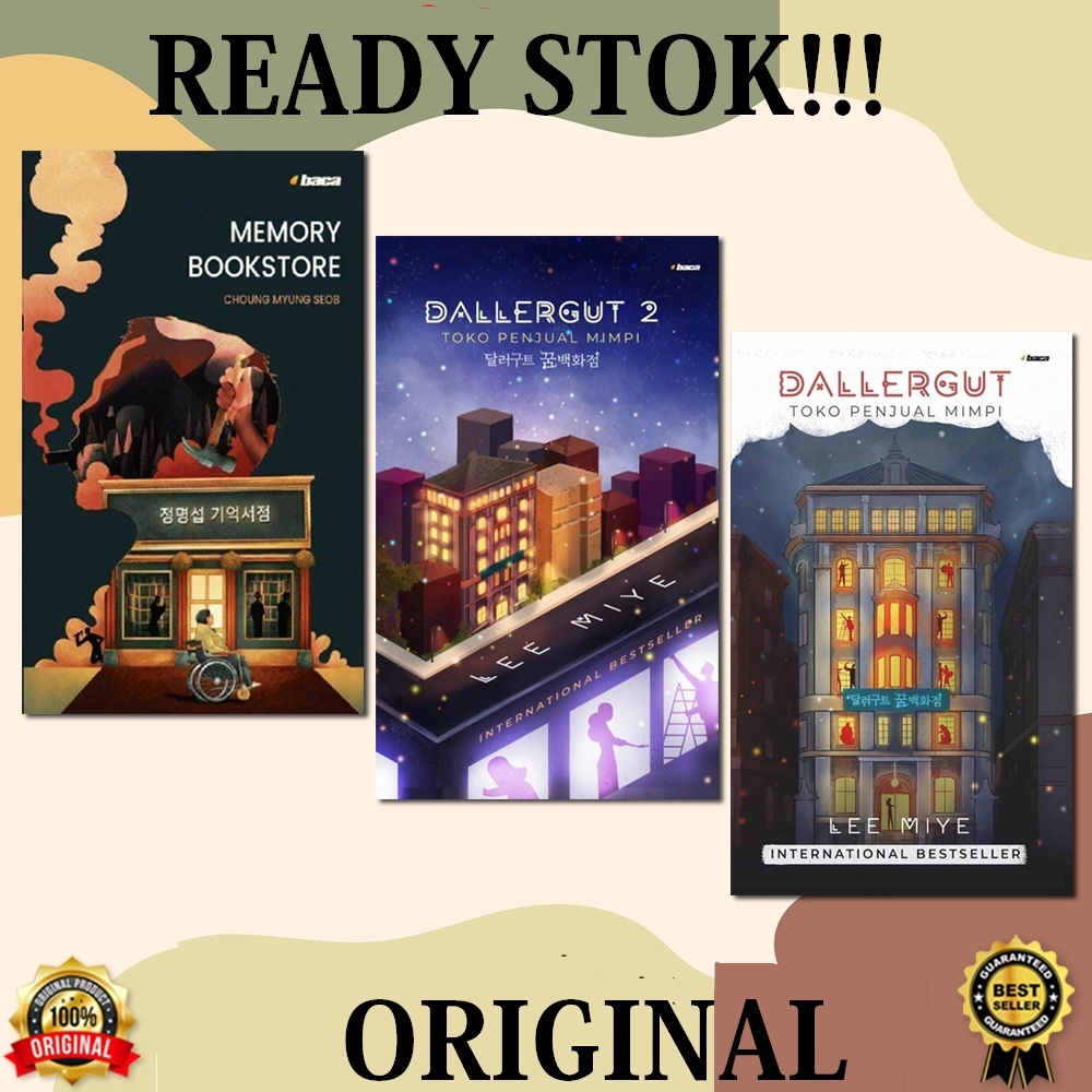 Jual Novel Dallergut: Toko Penjual Mimpi - Lee Miye / The Door-to-Door ...