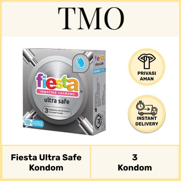 Jual Kondom Fiesta Isi 3 Varian Delay / Ultra Thin / Ultra Safe / Grape ...